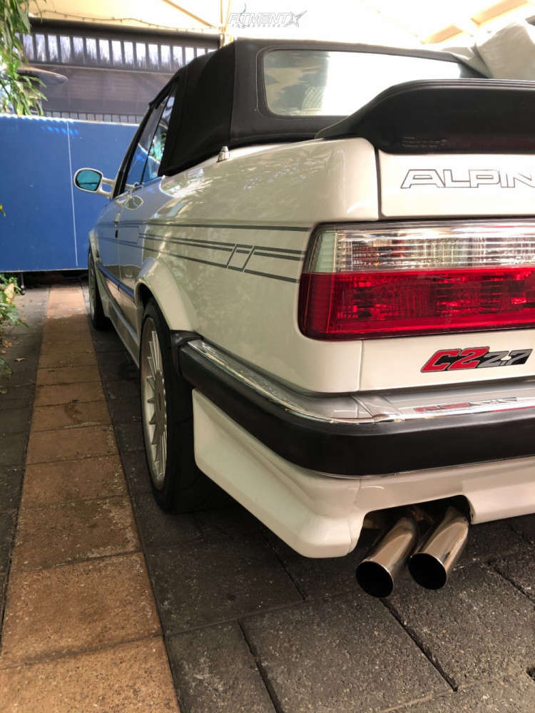 1988 BMW 325i Base with 17x7.5 Alpina Classic and Nankang 215x40 on ...