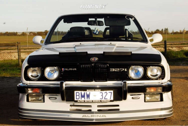 1988 BMW 325i Base with 17x7.5 Alpina Classic and Nankang 215x40 on ...