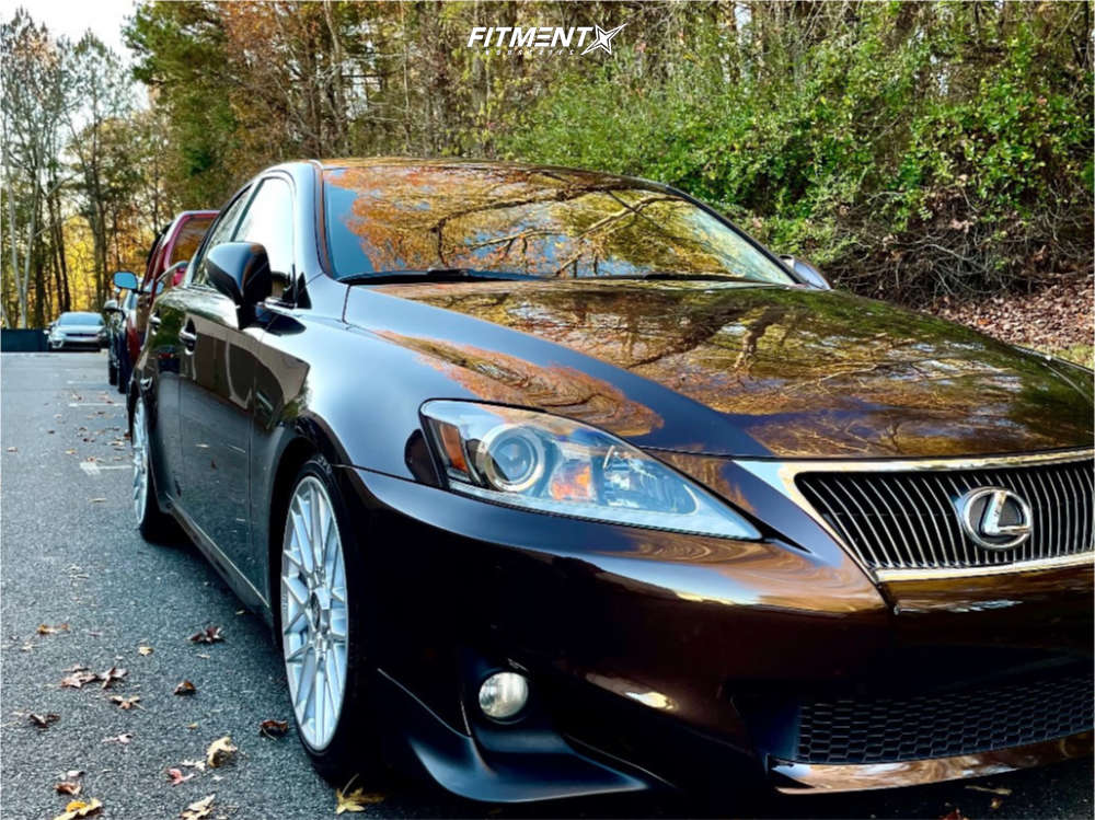 2012 Lexus IS250 Base with 18x8.5 Rotiform Rse and Toyo Tires 225x35 on ...