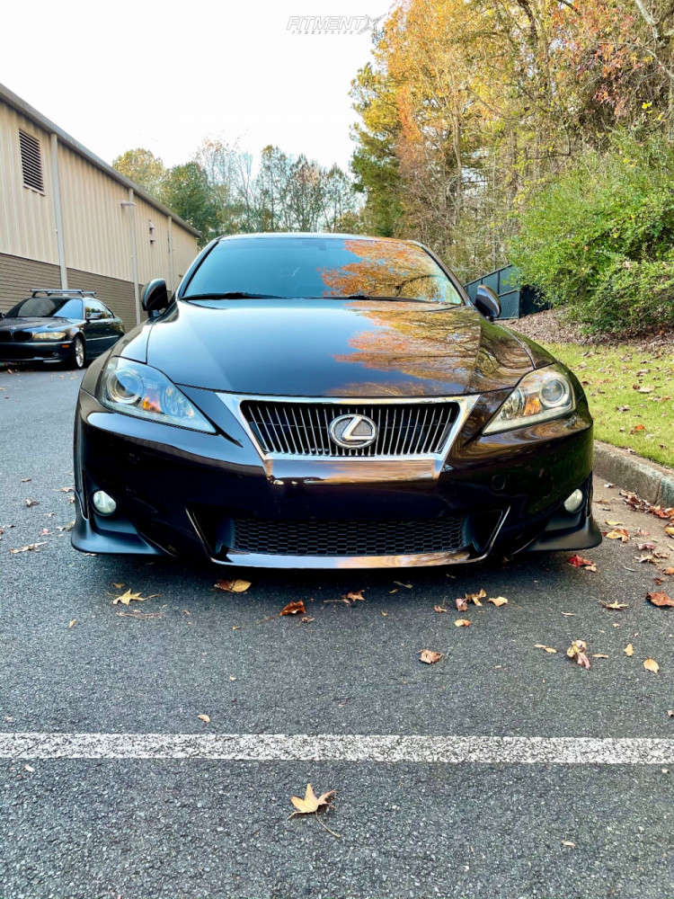 2012 Lexus IS250 Base with 18x8.5 Rotiform Rse and Toyo Tires 225x35 on ...