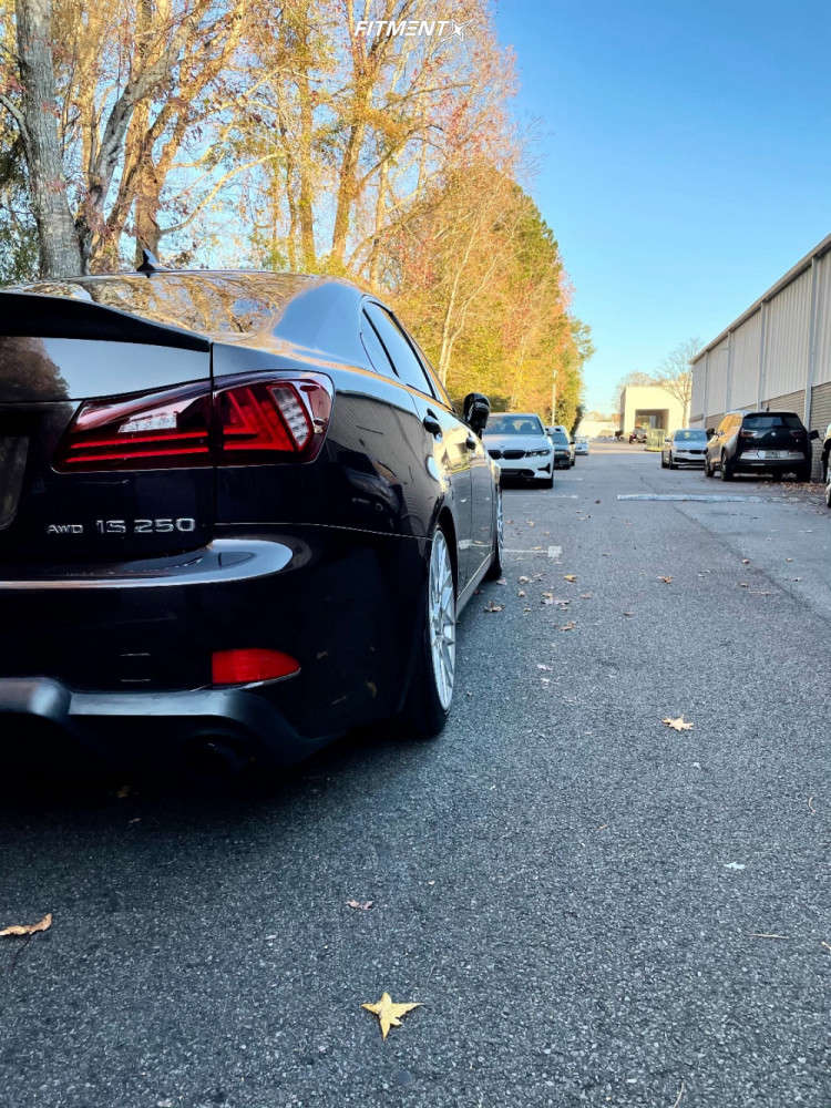 2012 Lexus IS250 Base with 18x8.5 Rotiform Rse and Toyo Tires 225x35 on ...