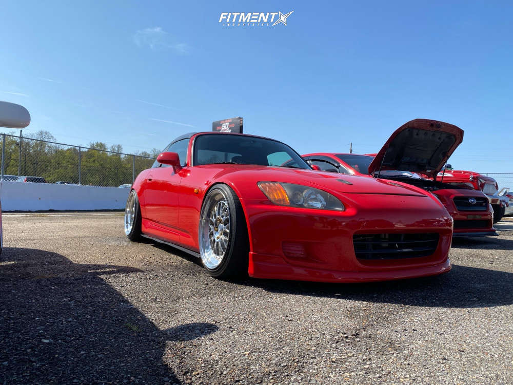 2000 Honda S2000 Base with 18x10.5 CCW Lm20 and Hankook 245x35 on ...