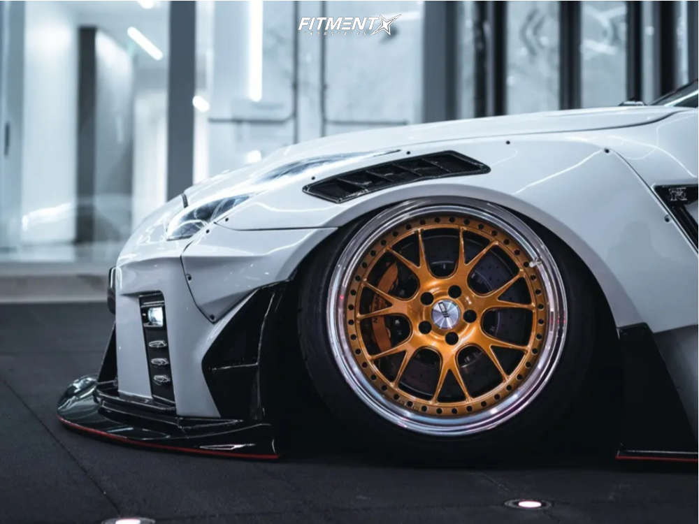 2015 Nissan GT-R Premium with 20x11 SSR Professor Ms3 and Nitto 285x35 ...