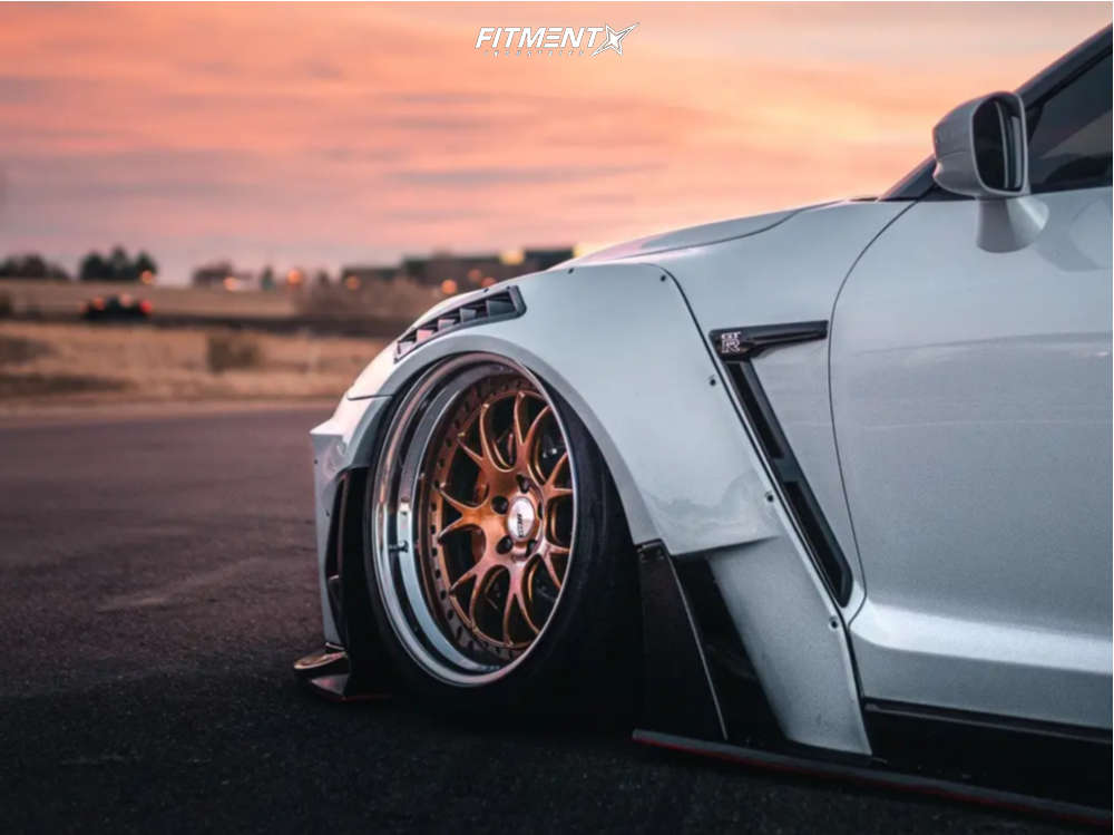 2015 Nissan GT-R Premium with 20x11 SSR Professor Ms3 and Nitto 285x35 ...