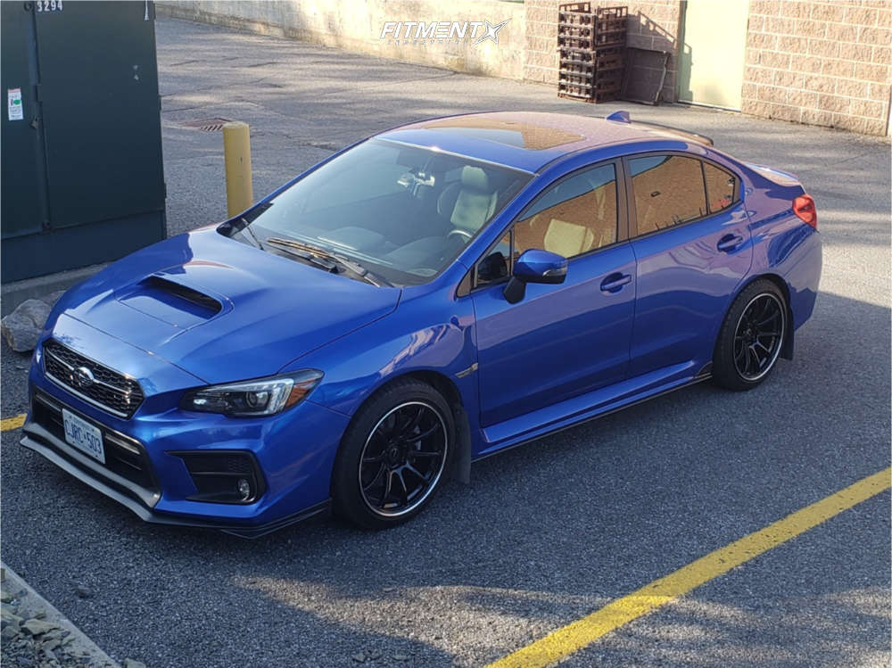 2019 Subaru WRX Sport-tech with 18x9.5 Superspeed Rf03rr and Dunlop ...