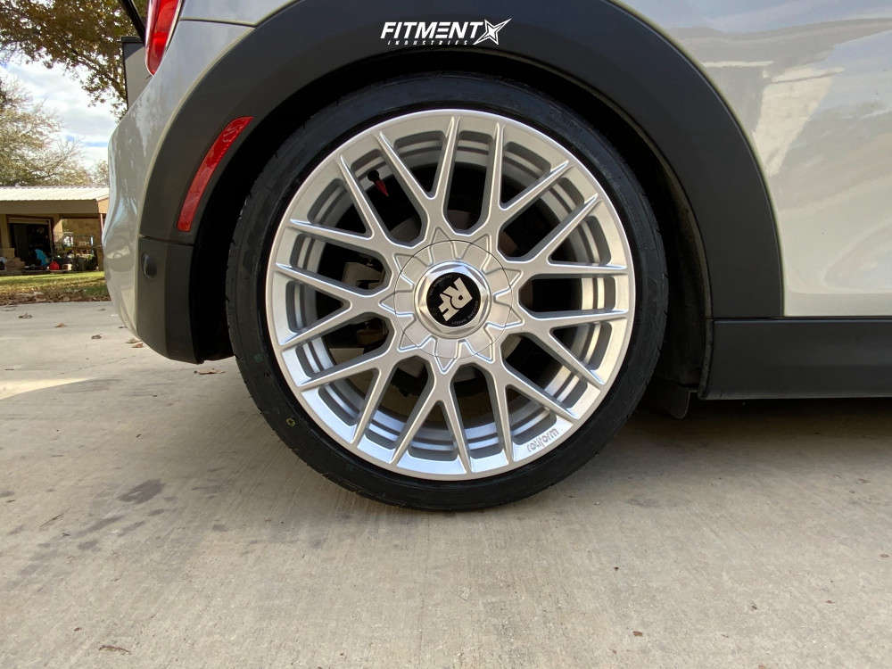 2017 Mini Cooper S with 17x8 Rotiform Rse and Nitto 205x40 on Coilovers ...