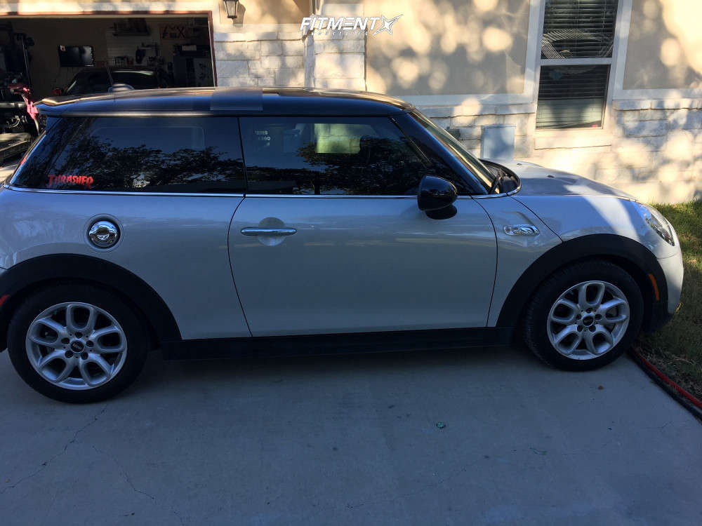 2017 Mini Cooper S with 17x8 Rotiform Rse and Nitto 205x40 on Coilovers ...