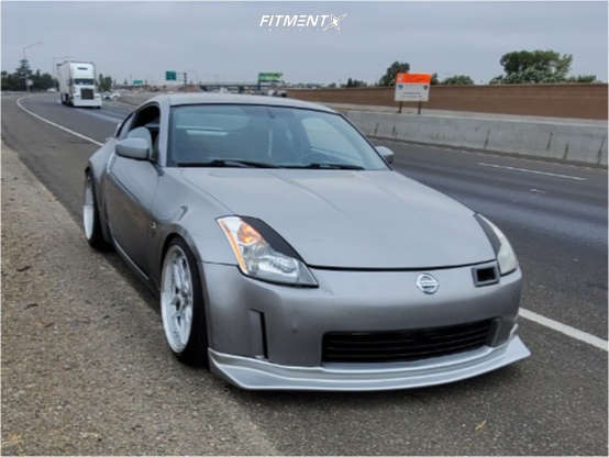 2003 Nissan 350Z Track with 19x9.5 ESR Forged Es15 and Nankang 255x35 ...