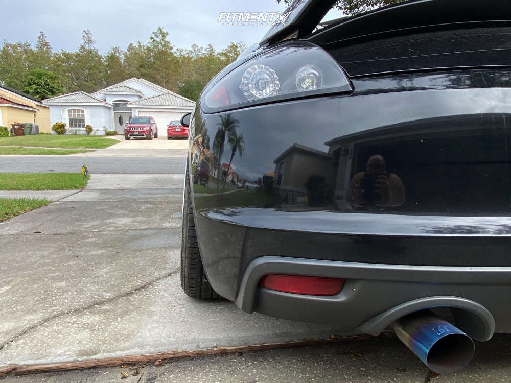 2011 Mitsubishi Eclipse GS Sport with 19x8.5 JNC Jnc005 and Delinte 225x35 on Coilovers ...