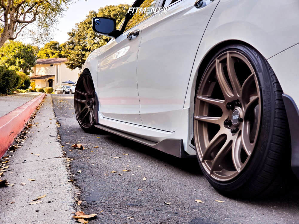 2017 Honda Accord Sport with 19x9.5 ESR Cs8 and Yokohama 235x40 on ...