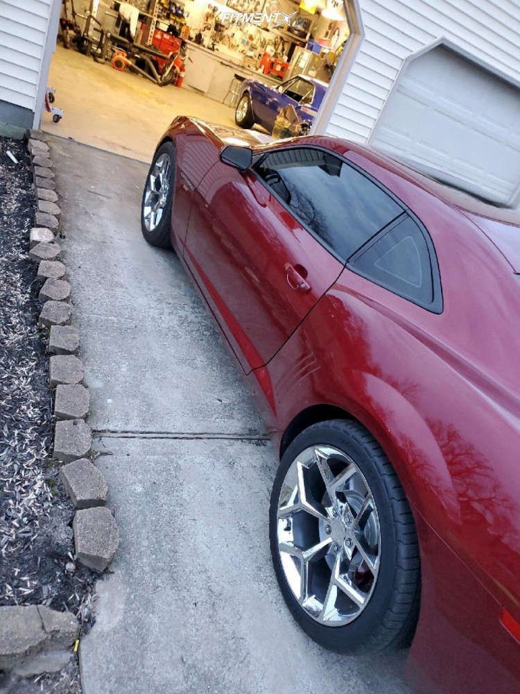 2010 Chevrolet Camaro SS with 20x9 OE Performance 126 and BFGoodrich ...