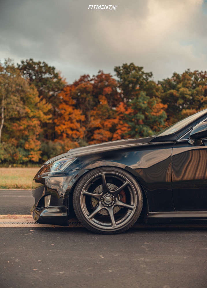 2007 Lexus IS250 Base with 18x10.5 Kansei Tandem and Continental 225x40 ...