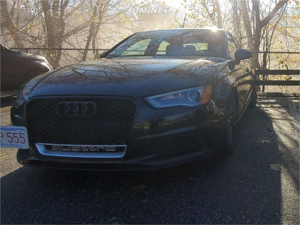2016 Audi A3 Quattro Premium Plus with 18x8.5 Konig Interflow and ...