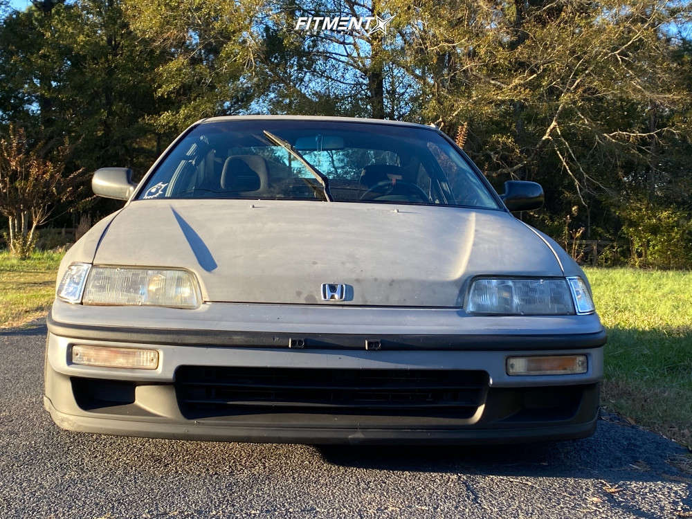 1991 Honda CRX Base with 15x8 STR 501 and Toyo Tires 195x45 on ...