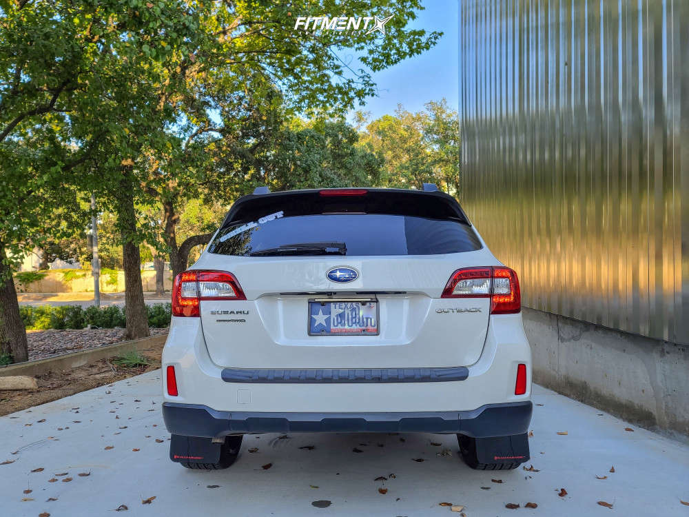 2015 Subaru Outback 2.5i Limited with 20x9.5 Rays Engineering Nissan ...