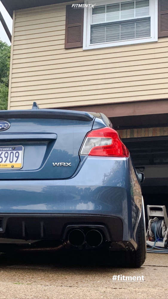 2018 Subaru WRX Limited with 18x9.5 Rotiform Ind-t and Nankang 215x40 ...