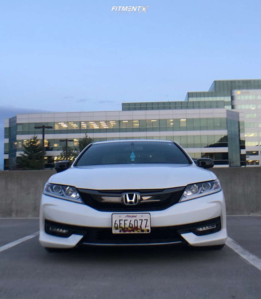 2017 Honda Accord EX-L with 18x8.5 AVID1 AV32 and Michelin 235x45 on ...