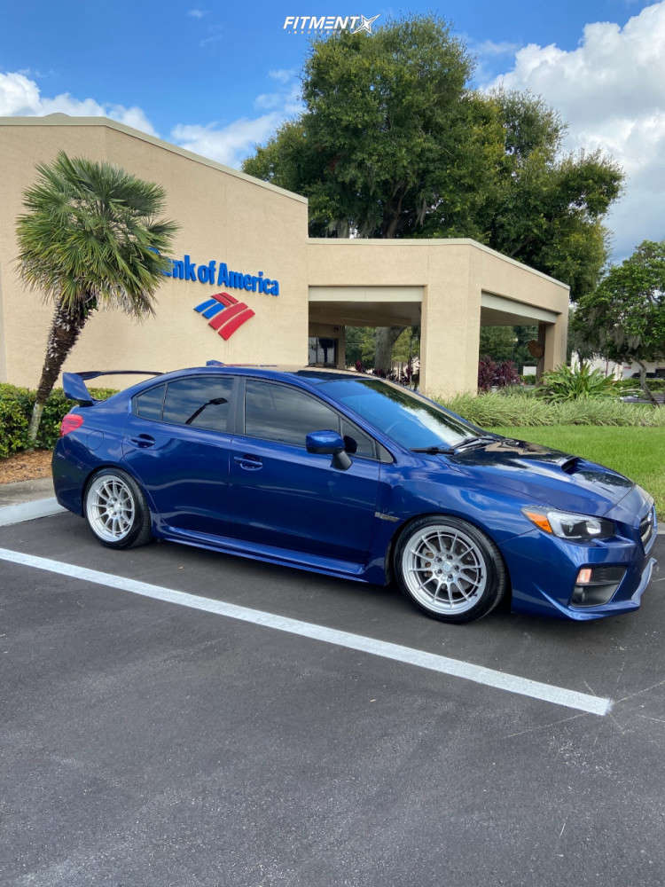 2015 Subaru WRX Base with 18x9.5 Enkei Nt03 and Toyo Tires 245x35 on ...
