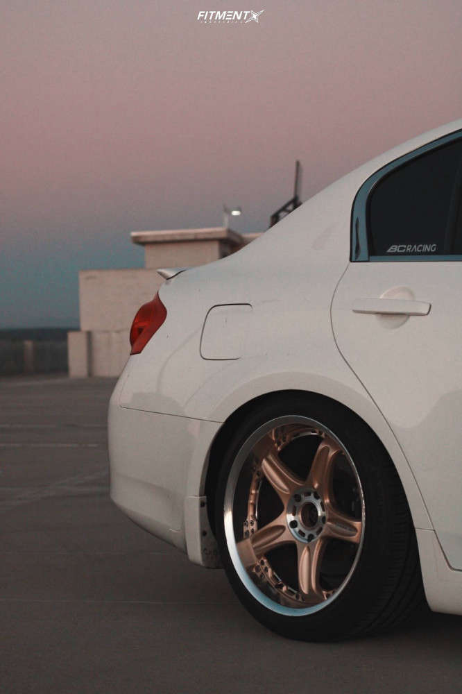 2013 INFINITI G37 Journey with 18x8.5 Volk Gt-c and Barum 235x40 on ...