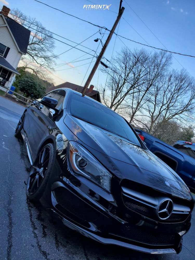 2016 Mercedes-Benz CLA45 AMG 4Matic with 19x8.5 HRE Ff04 and Michelin ...