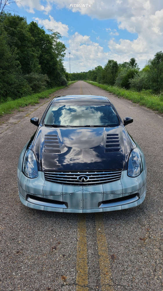 2005 INFINITI G35 Base with 19x9.5 Volk Gt-s and Firestone 255x35 on ...