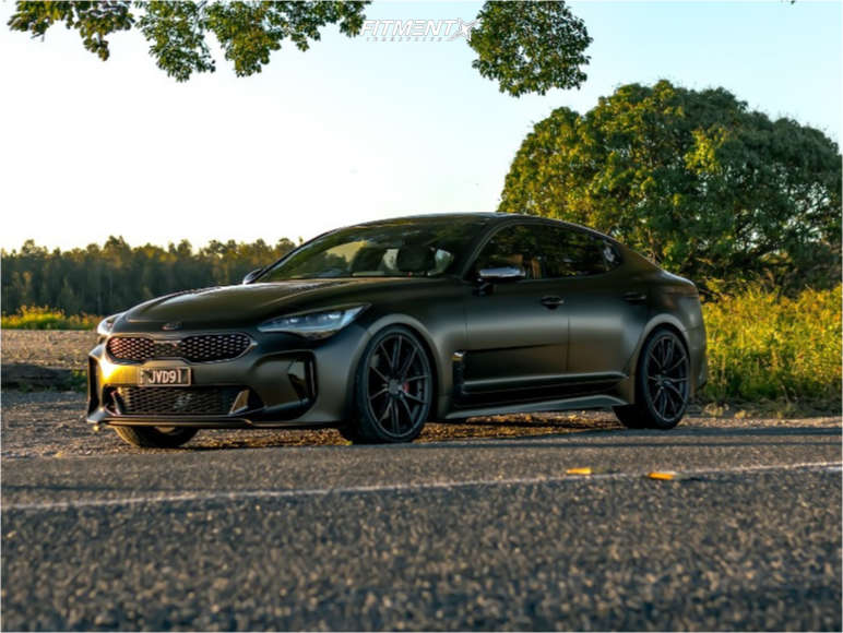 2019 Kia Stinger GT with 20x8.5 TSW Sprint and WinRun 245x35 on ...
