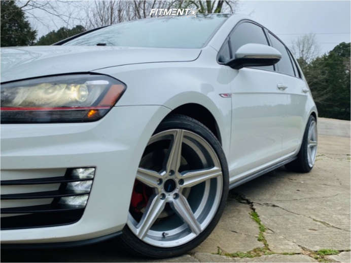 2015 Volkswagen GTI Autobahn with 18x9.5 Advanti Racing Cammino and ...