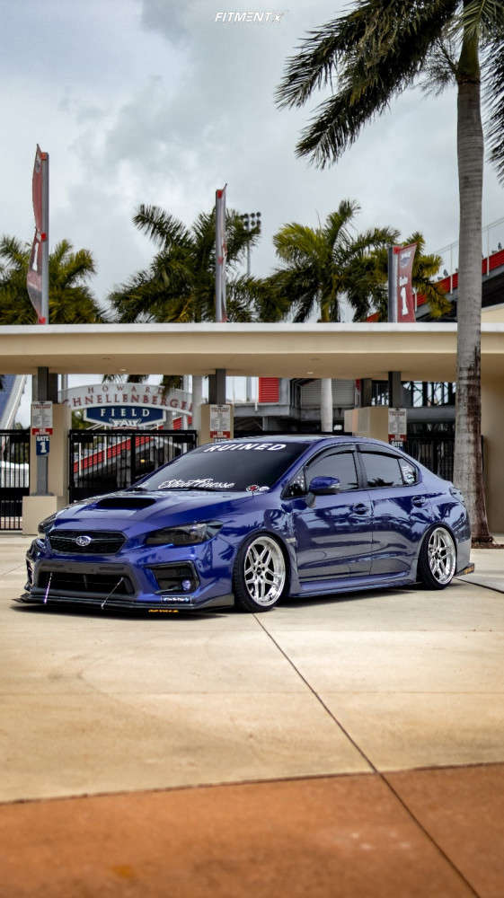2019 Subaru WRX Limited with 18x9.5 ESR Cs15 and Federal 225x35 on ...