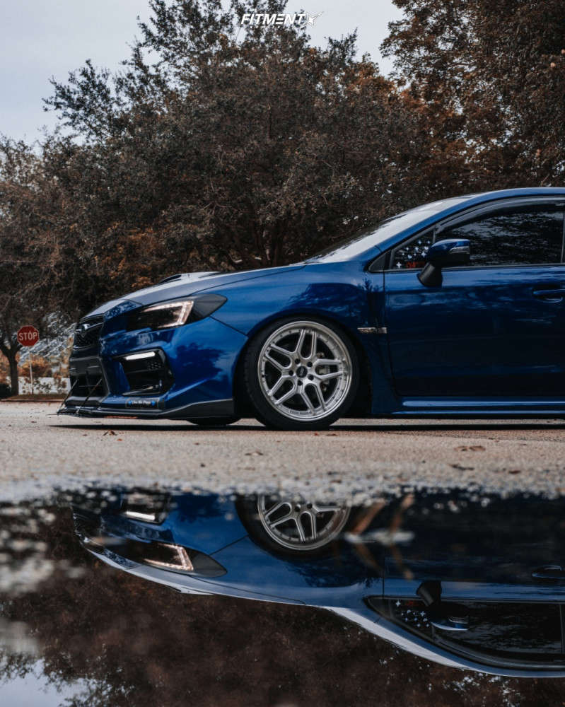 2019 Subaru WRX Limited with 18x9.5 ESR Cs15 and Federal 225x35 on ...