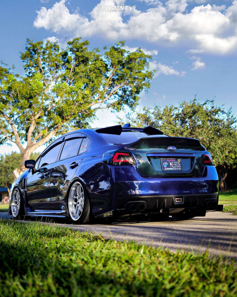 2019 Subaru WRX Limited with 18x9.5 ESR Cs15 and Federal 225x35 on ...