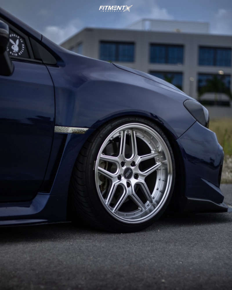 2019 Subaru WRX Limited with 18x9.5 ESR Cs15 and Federal 225x35 on ...