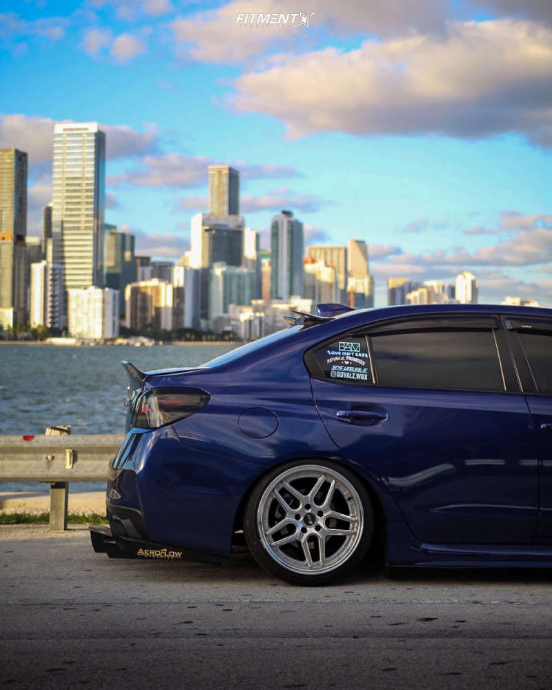 2019 Subaru WRX Limited with 18x9.5 ESR Cs15 and Federal 225x35 on ...