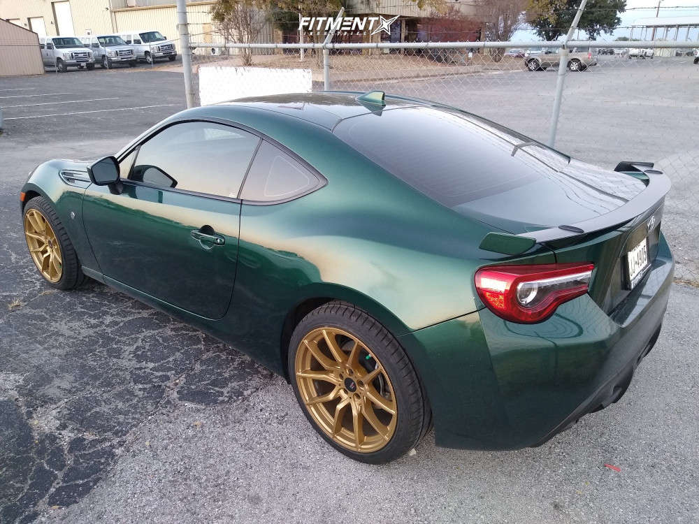 2020 Toyota 86 Hakone Edition with 18x9.5 Option Lab R716 and Achilles 255x35 on Stock ...
