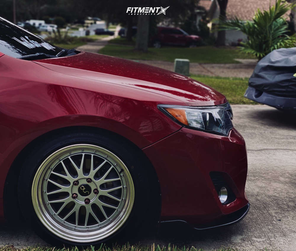 2014 Toyota Camry LE with 18x9 JNC 005 and Geo Tour 225x45 on Coilovers ...