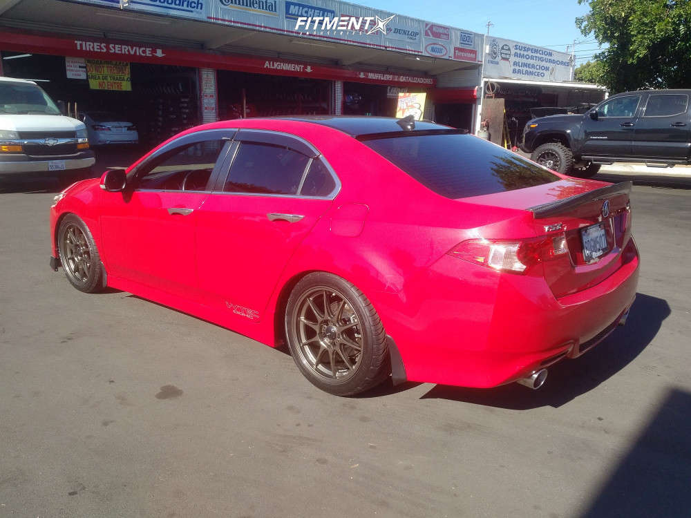 2012 Acura TSX Special Edition with 18x8.5 Konig Dekagram and Federal ...