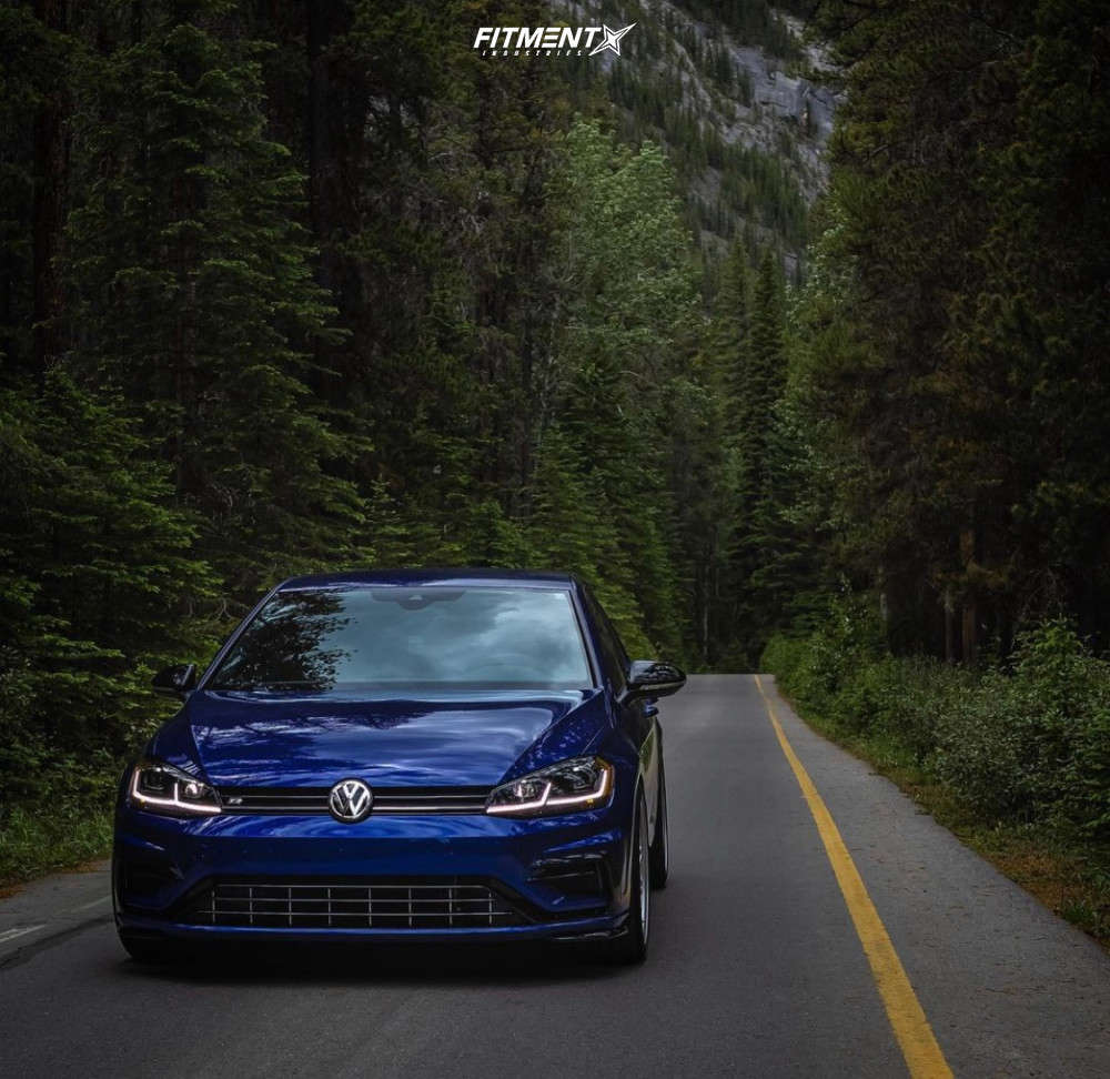 2019 Volkswagen Golf R Base with 19x8.5 NXS MHB and Continental 235x35 ...