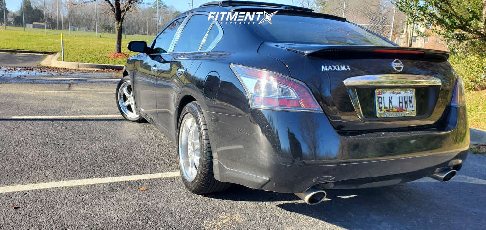2014 Nissan Maxima SV with 18x8 TSW Jarama and Continental 245x40 on ...