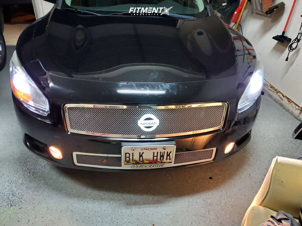 2014 Nissan Maxima SV with 18x8 TSW Jarama and Continental 245x40 on ...