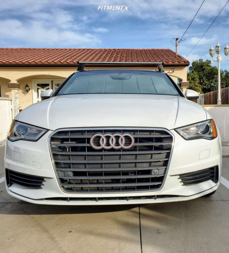 2015 Audi A3 Quattro Premium Plus with 18x8.5 Konig Countergram and ...