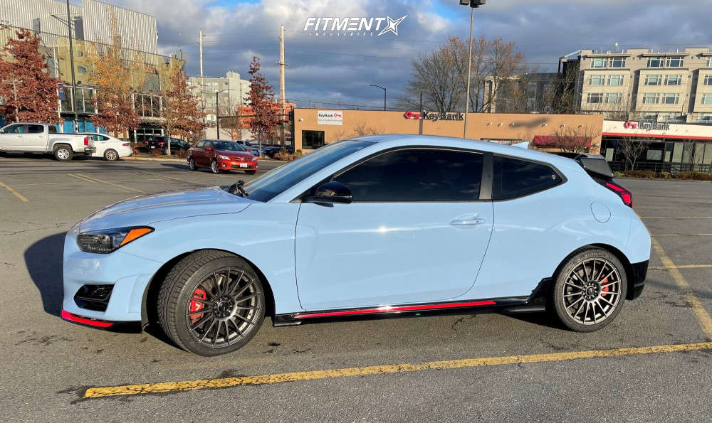 2020 Hyundai Veloster N Base with 18x8 Konig Rennform and Michelin ...