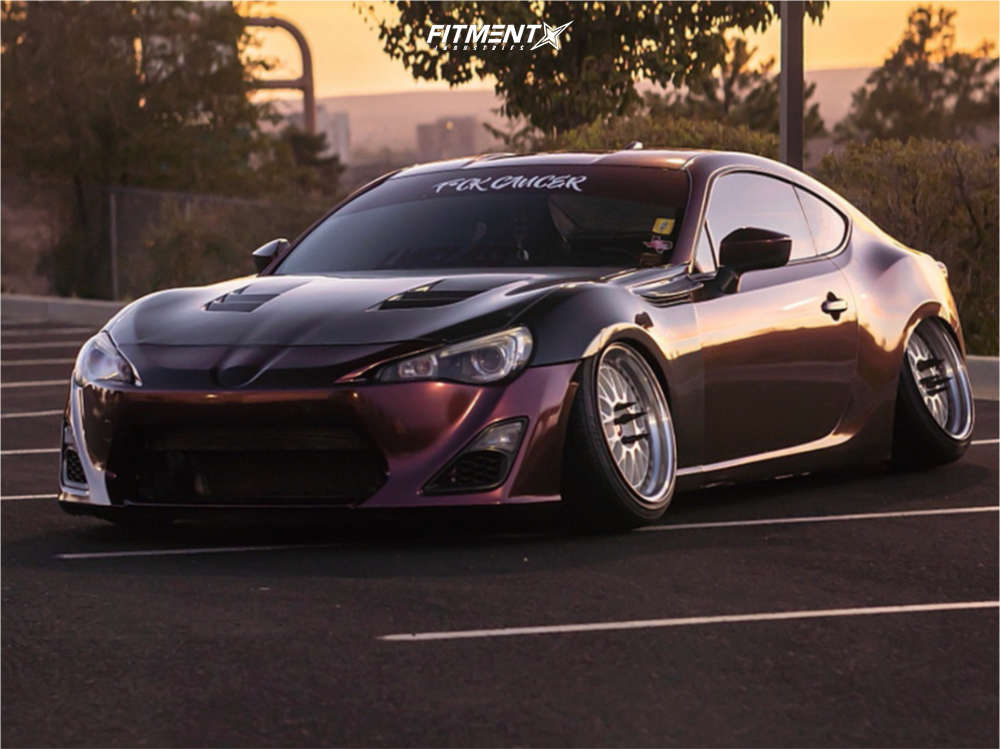 2015 Scion FR-S Base with 18x9.5 Work Vs Xx and Federal 225x35 on ...