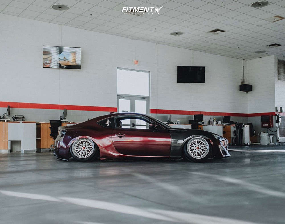 2015 Scion FR-S Base with 18x9.5 Work Vs Xx and Federal 225x35 on ...