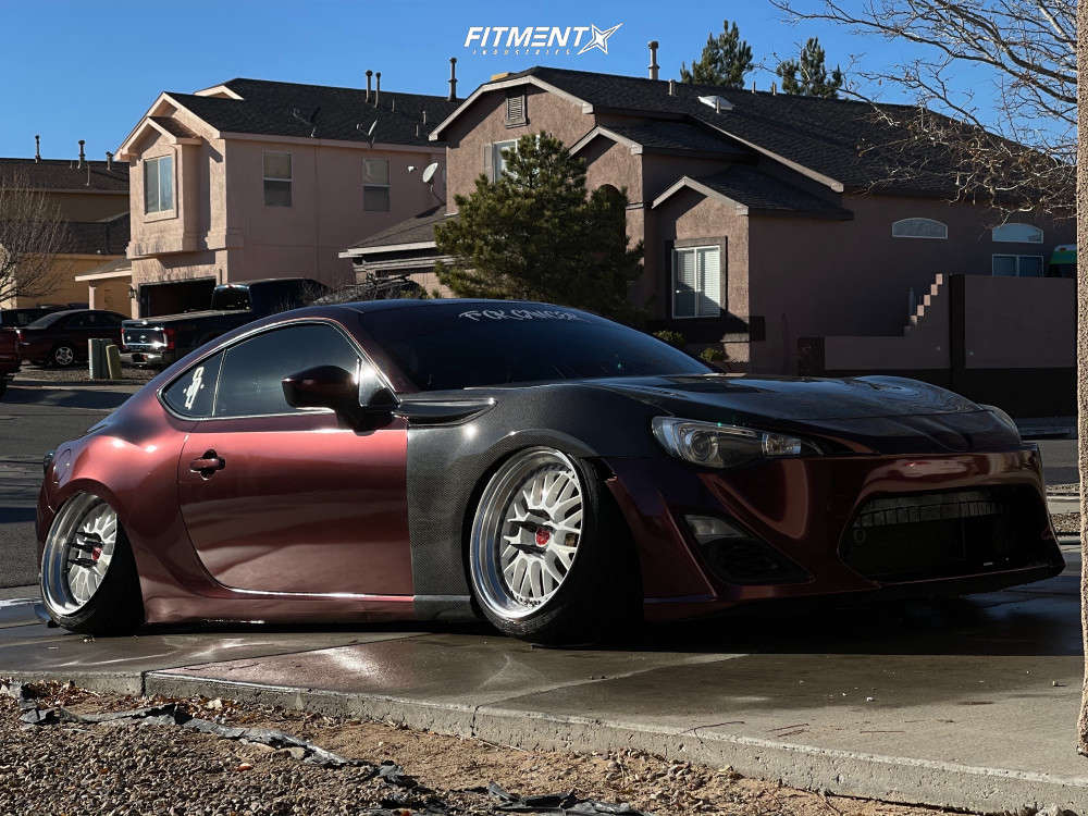 2015 Scion FR-S Base with 18x9.5 Work Vs Xx and Federal 225x35 on ...