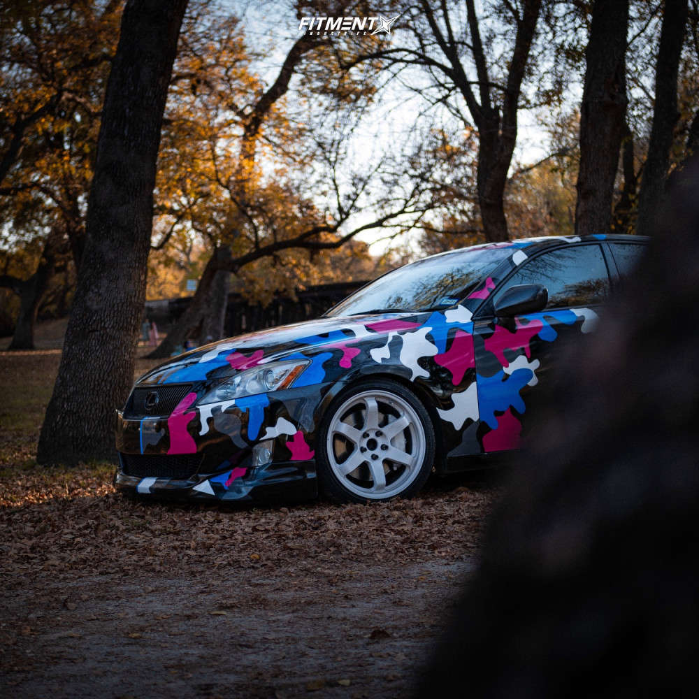 2007 Lexus IS350 Base with 18x8.5 JNC Jnc014 and Atlas 225x40 on ...