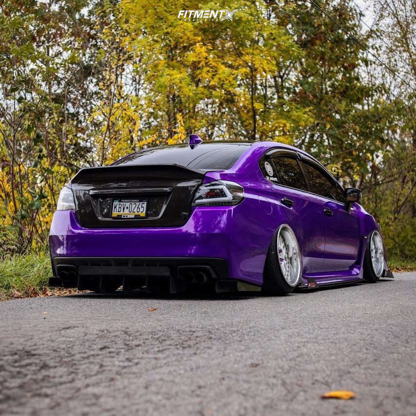 2018 Subaru WRX Limited with 18x12 Enthuze Helix and Achilles 285x45 on ...