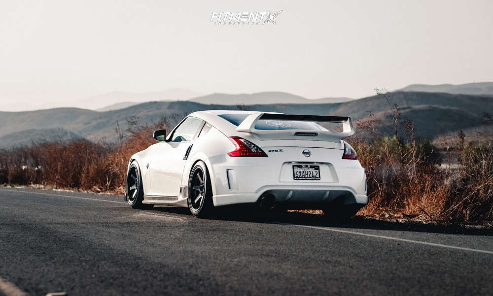 2012 Nissan 370Z Touring with 18x10.5 Volk Te37 and Federal 255x35 on ...