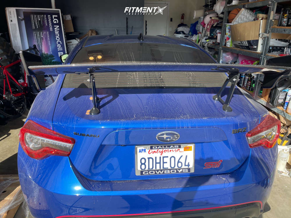 2018 Subaru BRZ Sport-tech RS with 18x8.5 Enkei T6s and Federal 225x40 ...