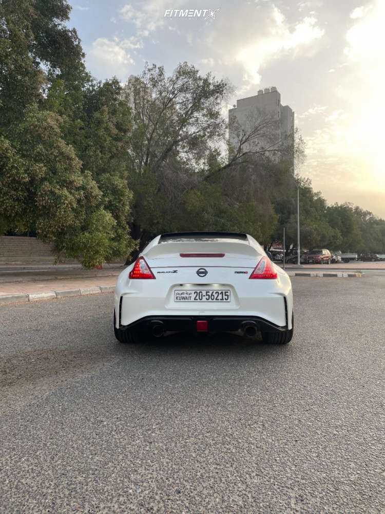 2012 Nissan 370Z Touring with 19x9.5 ESR Cs15 and Kinforest 255x40 on ...
