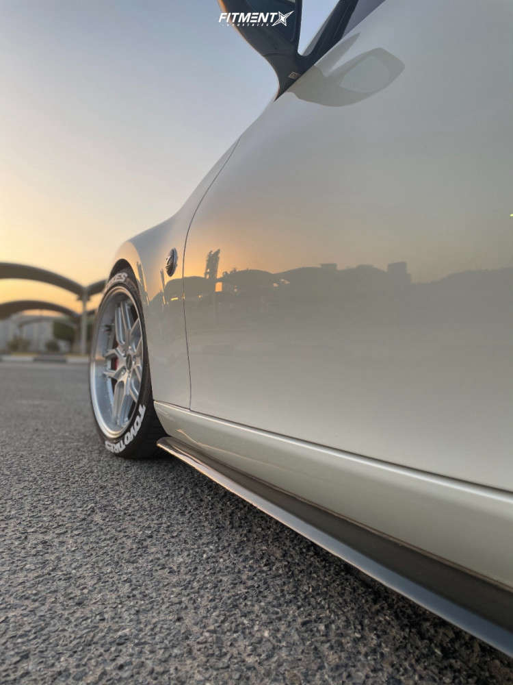 2012 Nissan 370Z Touring with 19x9.5 ESR Cs15 and Kinforest 255x40 on ...