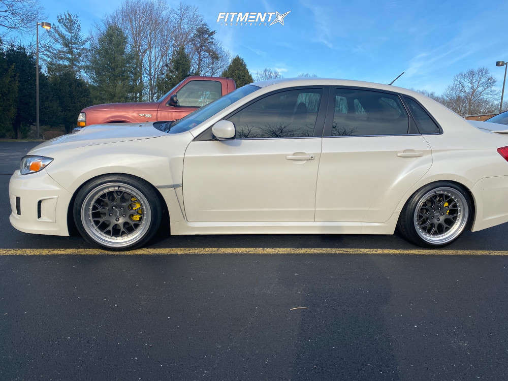 2014 Subaru WRX Base with 18x9.5 ESR Cs1 and Nitto 225x40 on Coilovers ...